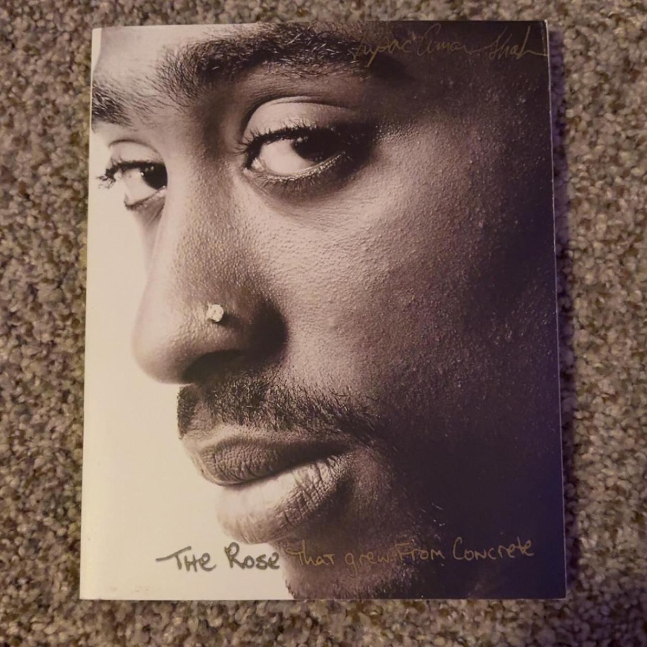 The Rose that Grew from Concrete by Tupac Shakur A... | Depop