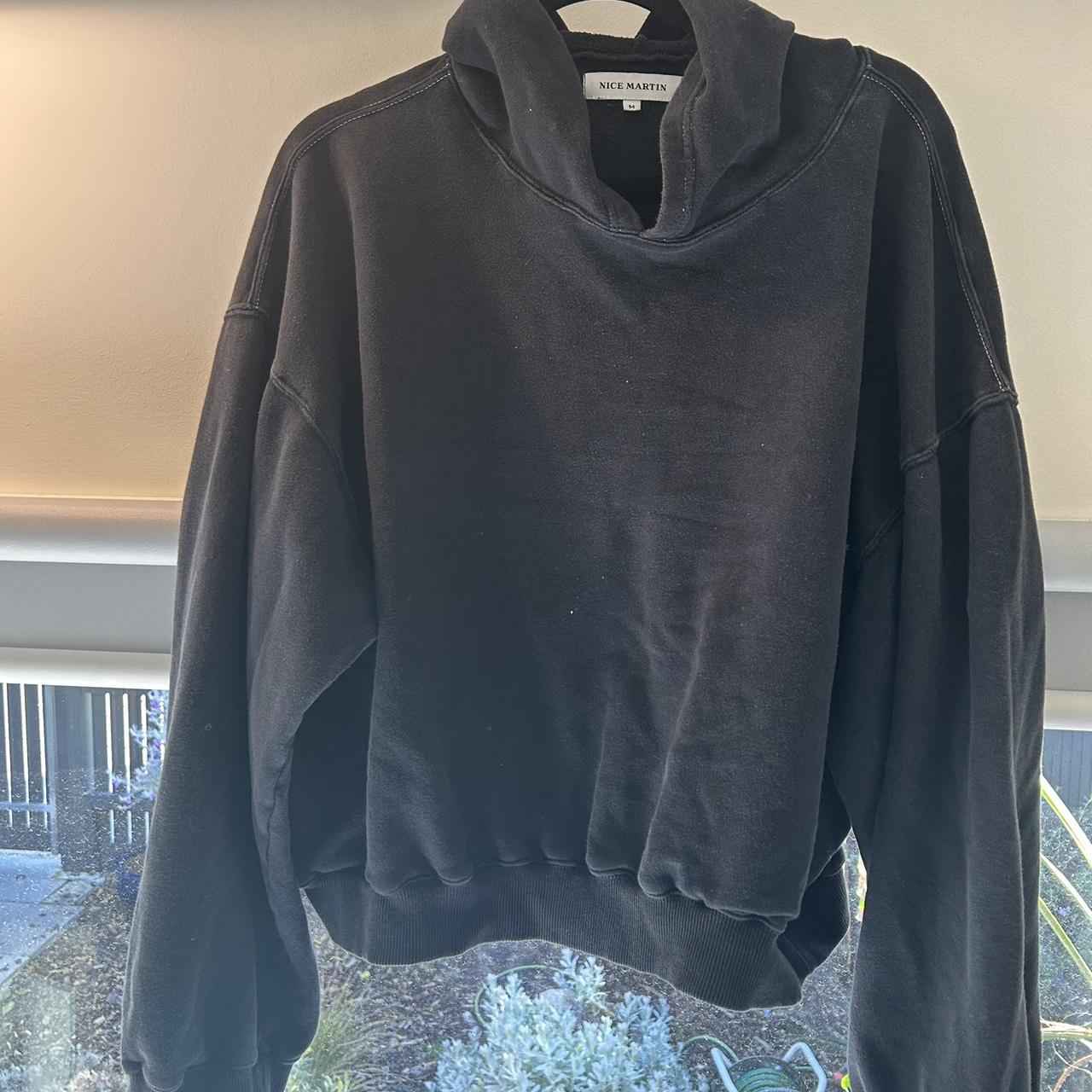 Nice Martin hoodie with white stitching. Size M but... - Depop