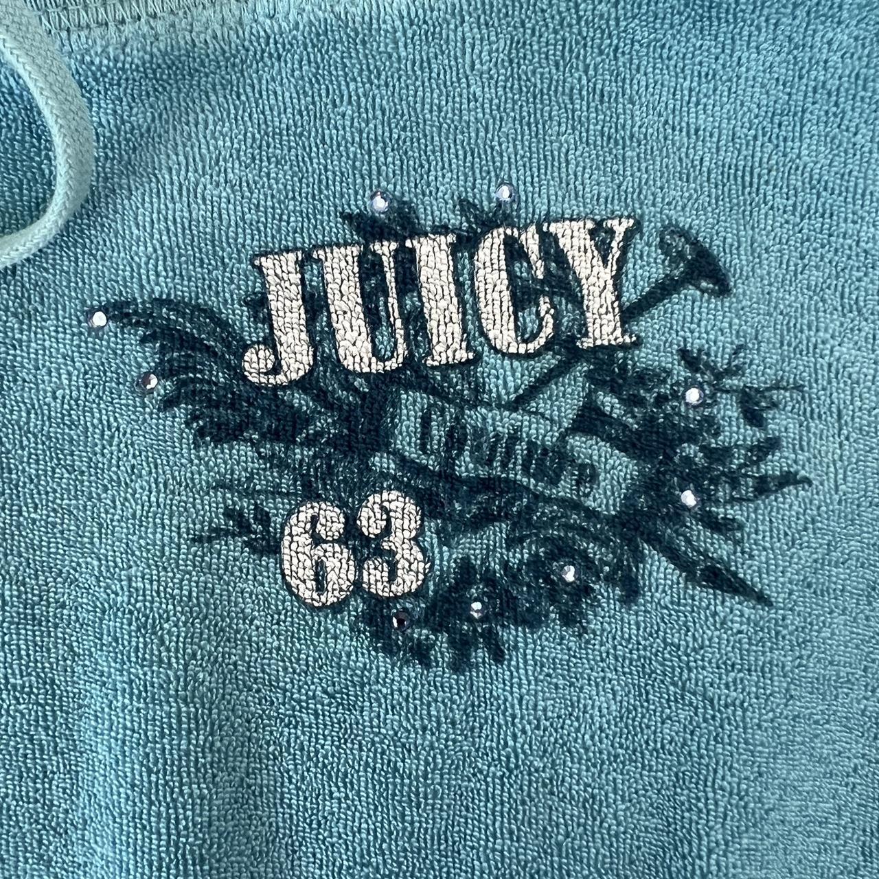 Y2K aqua/turquoise mermaid blue authentic Juicy... - Depop