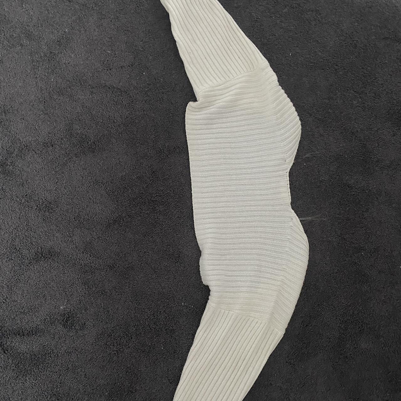 White Shrug (one size) Little bit of tan on the arm... - Depop
