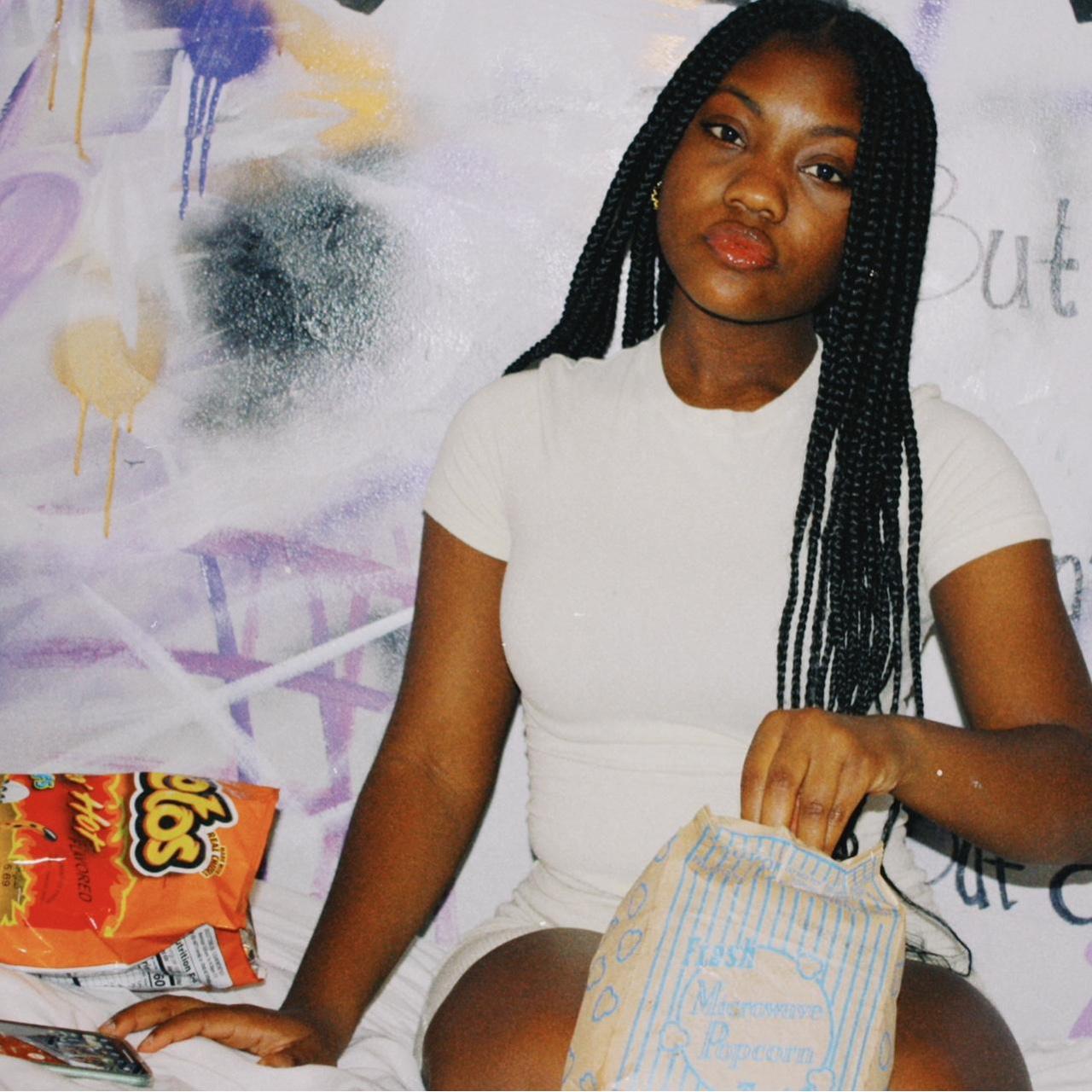 Cream Skim set - Bottoms and top is an xs . - very... - Depop