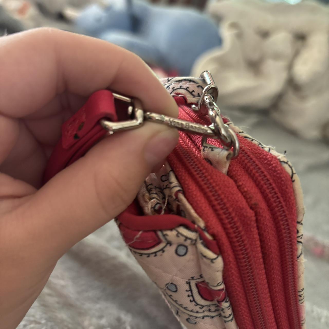 pink very bradley valentine’s day crossbody bag.... | Depop