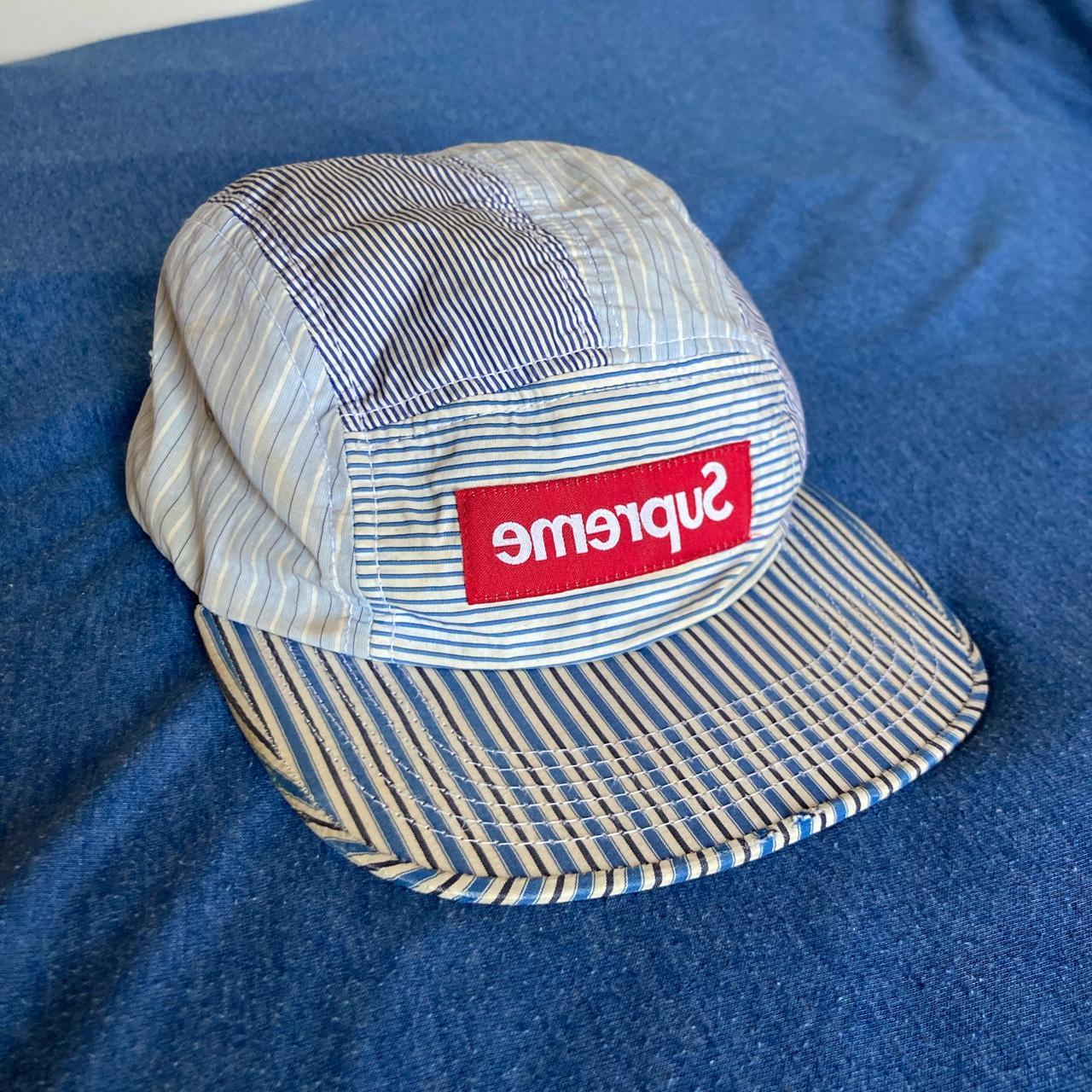Supreme X CDG Cap • Extremely rare ⚡️ • Few marks... - Depop