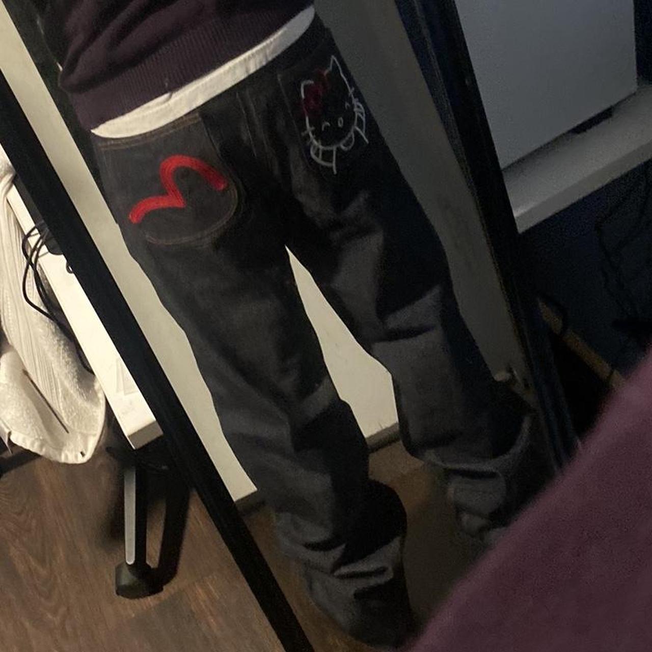 Hello kitty Evisu Pants ! Collaboration between... | Depop