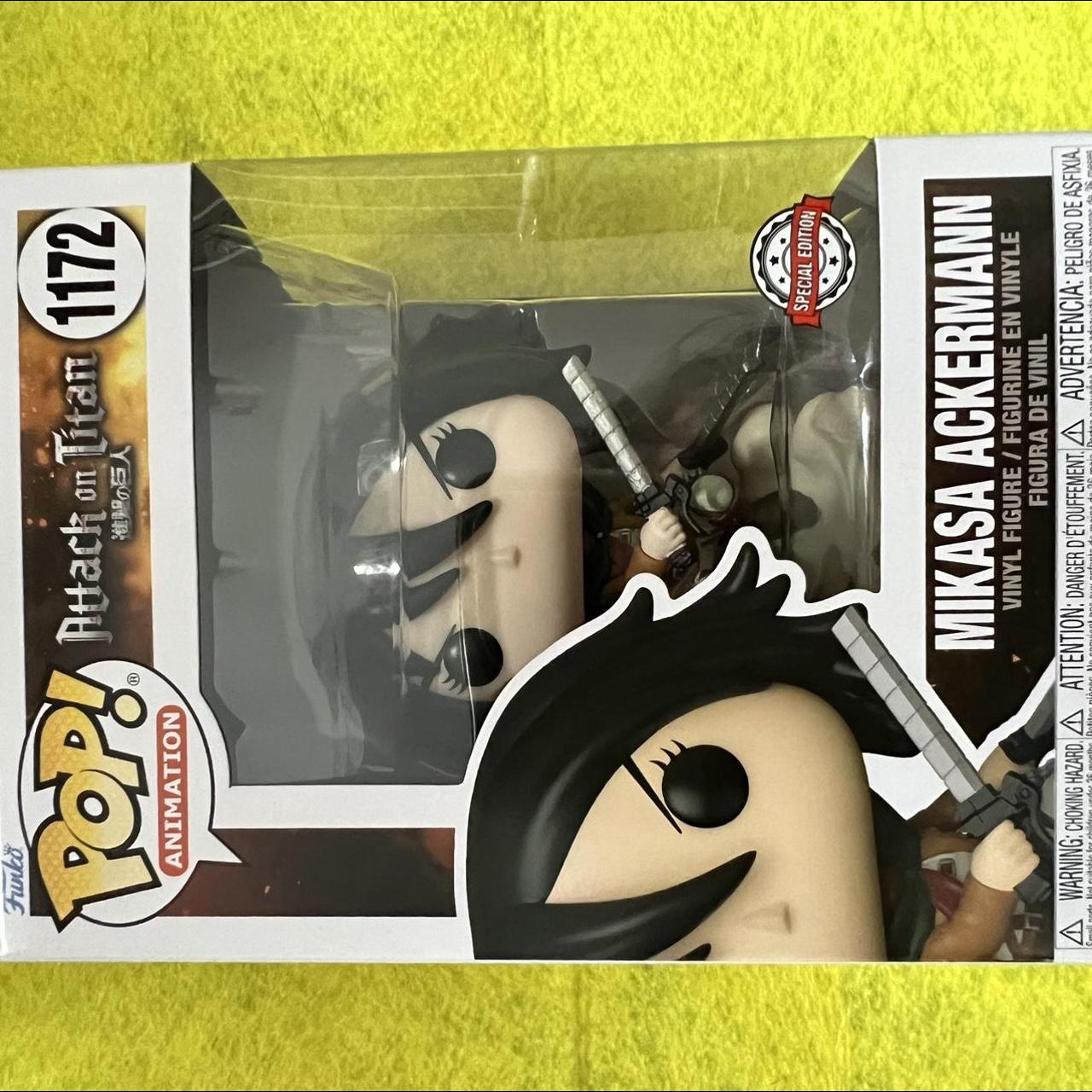 Funko Pop! 1172 Mikasa Ackermann (Battle) - Attack... - Depop