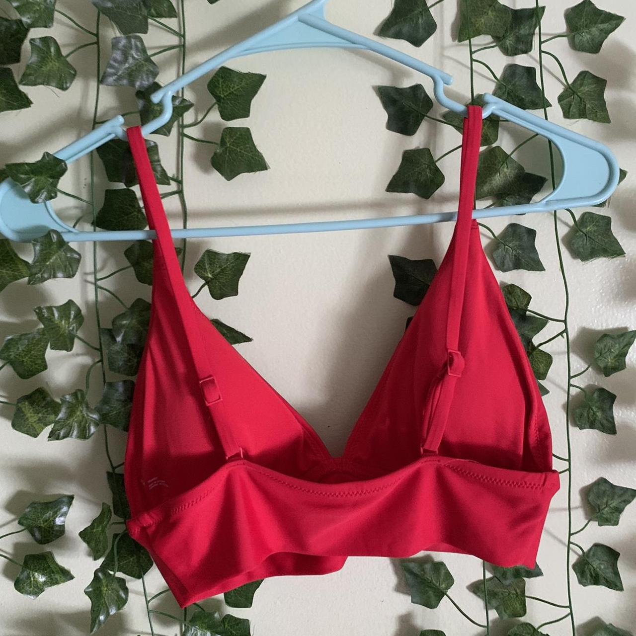 Aerie Small Red Triangle Swim Top Depop Summer Depop