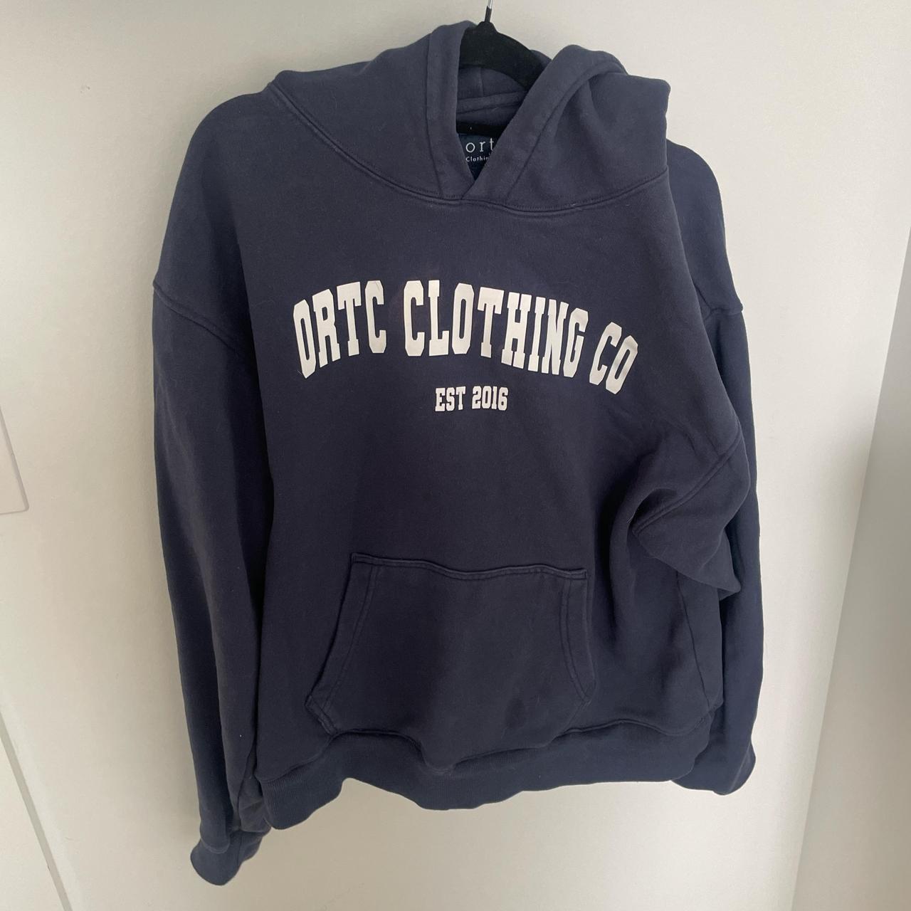 ORTC navy hoodie Size 12 - Depop