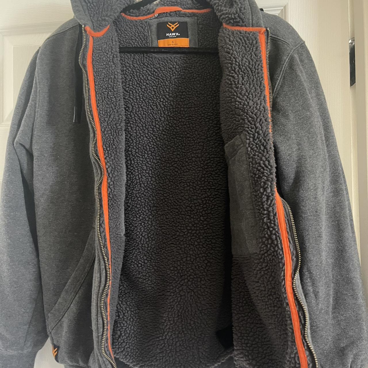 Hawx workwear Sherpa lined jacket Size S in great... - Depop