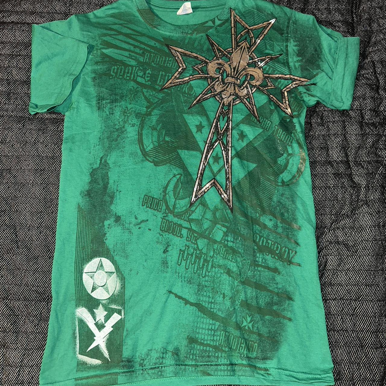 AFFLICTION STYLE SHIRT D I have more clothes like... - Depop