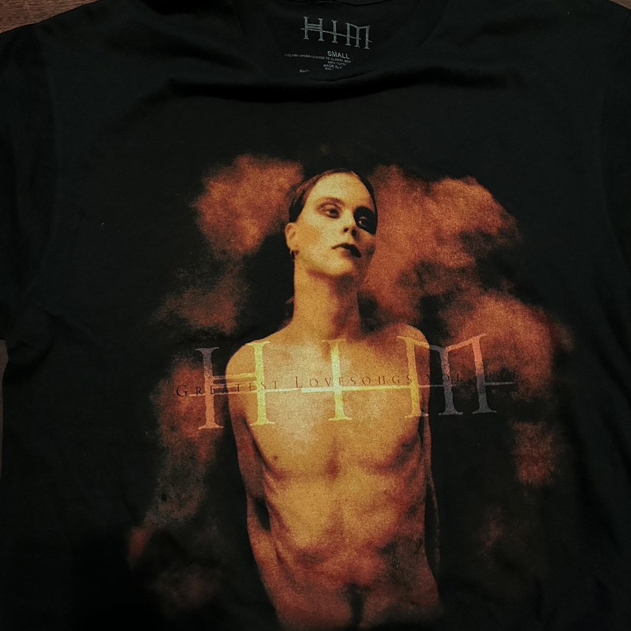 Him Band T shirt size Small Unisex #Emo #him... - Depop