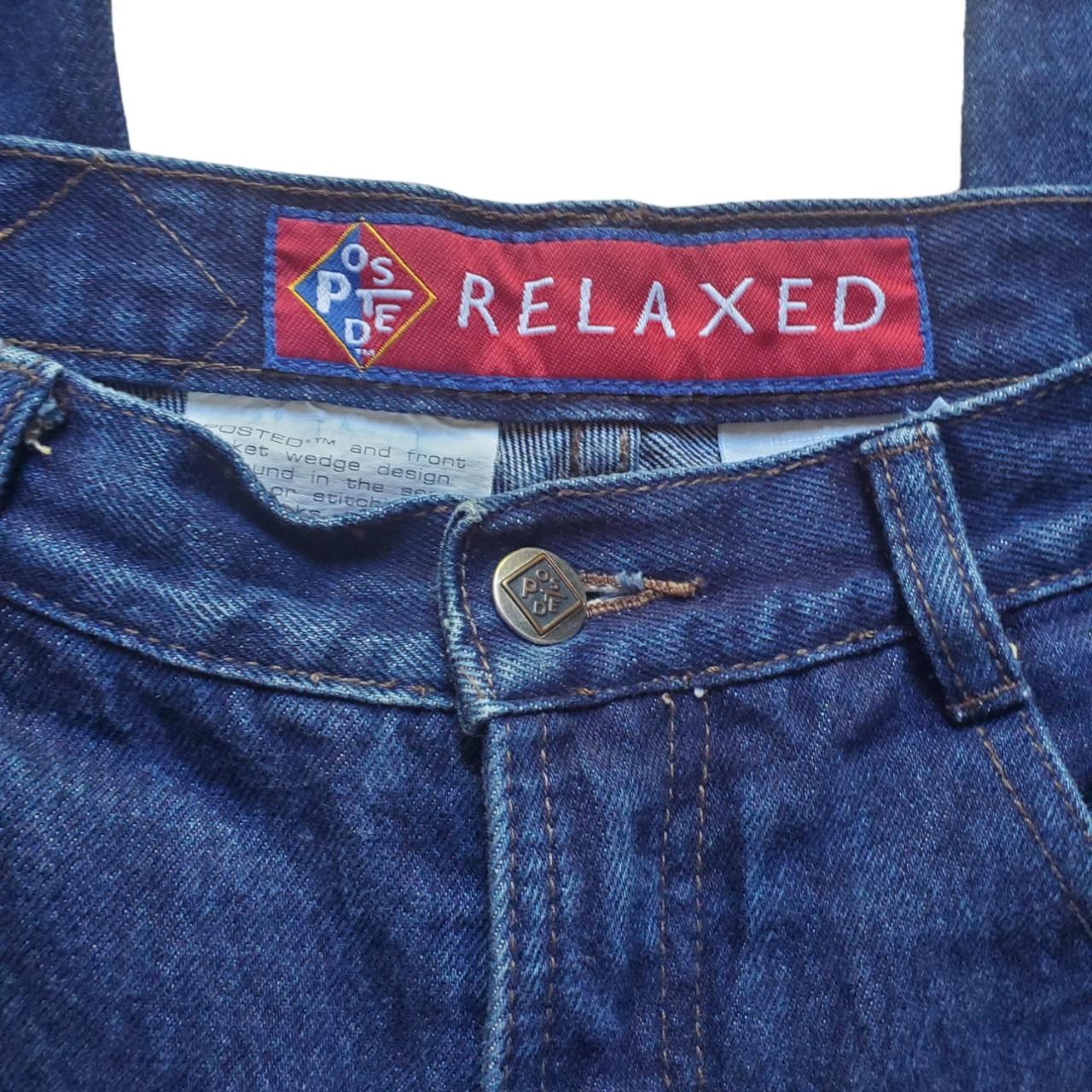 Cool vintage blue jeans ♡ brand: posted ♡ ♡ cool... - Depop