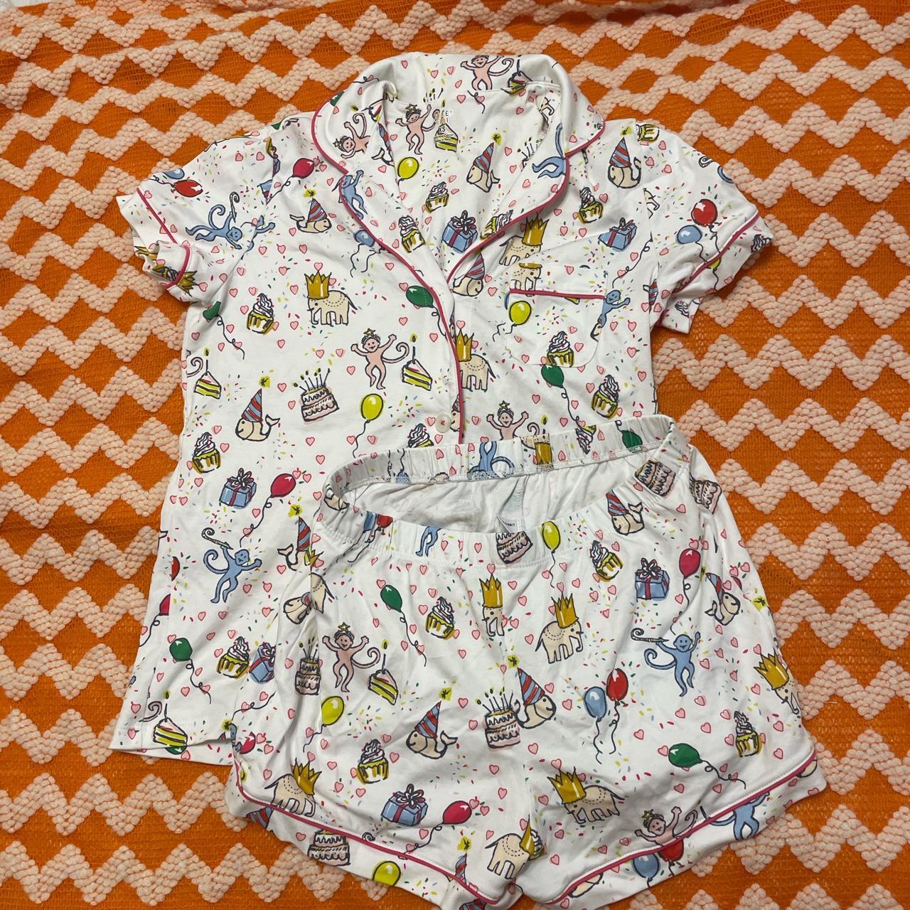 roller rabbit birthday pj set - Depop
