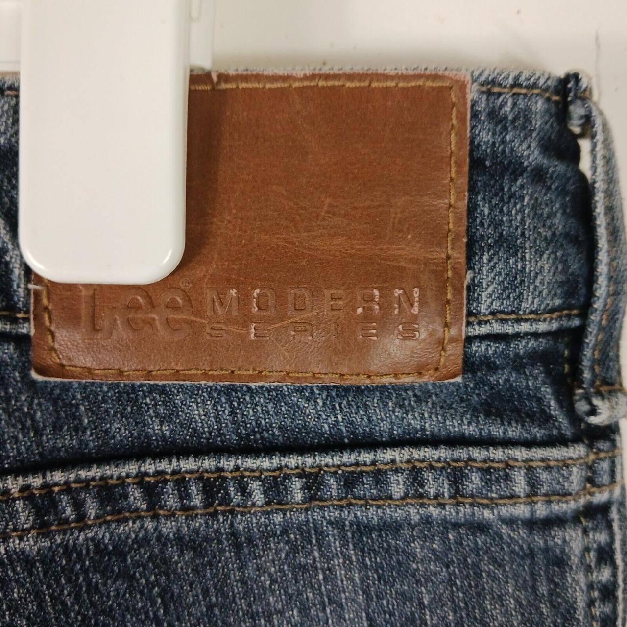 Lee Mens Modern Series Straight Leg Jeans L342 Blue... | Depop