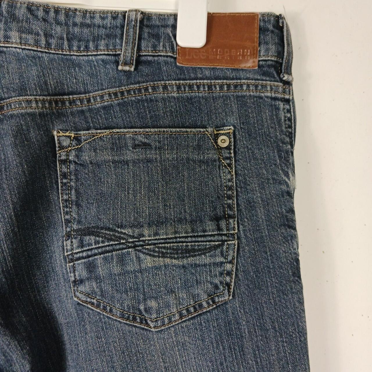 Lee Mens Modern Series Straight Leg Jeans L342 Blue... | Depop