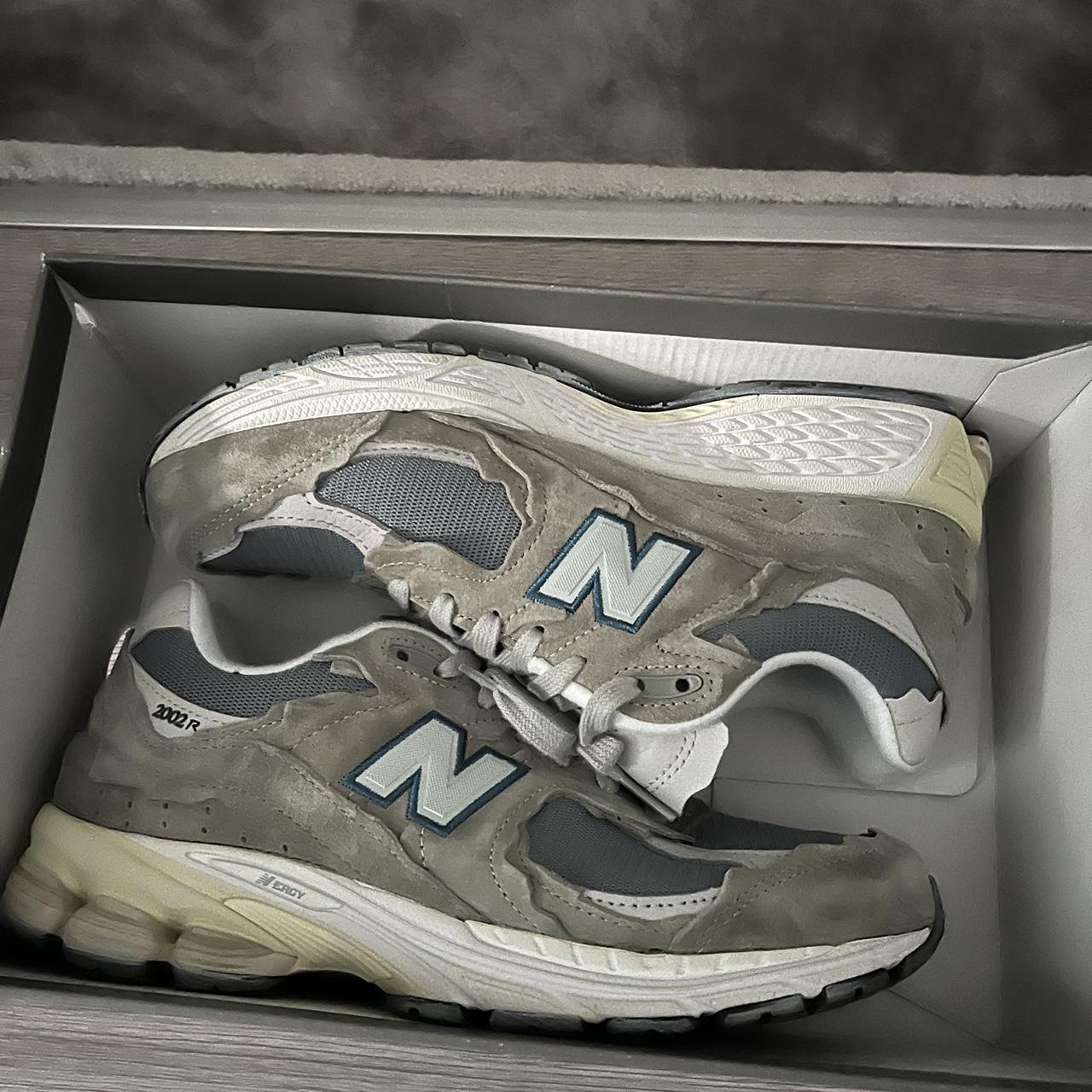 New balance 2002r protection Pack Mirage Grey Size... - Depop