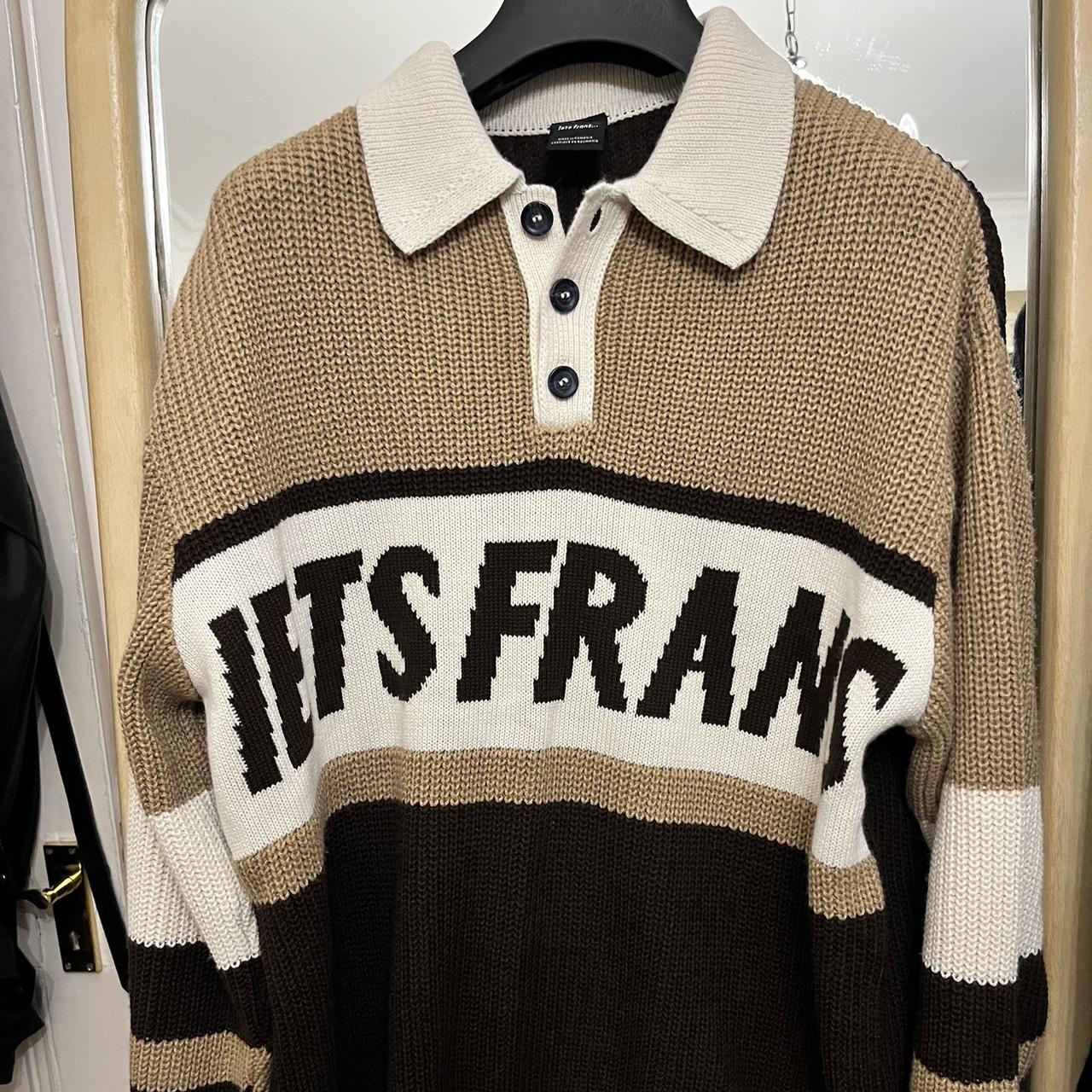 Urban outfitters Lets Frans knitwear Men’s Small... - Depop Urban outfitters Lets Frans knitwear Men’s Small... - Depop