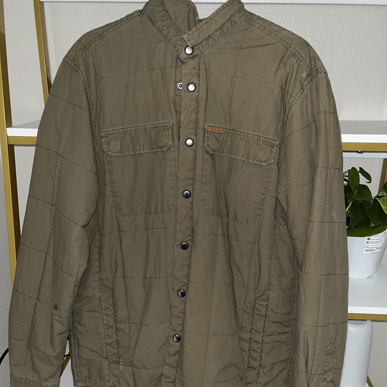 A Volcom button up. Pretty worn but decent condition. - Depop