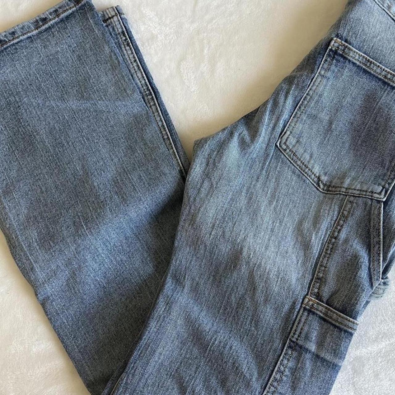 Brandy Melville denim low rise Abbie carpenter/... - Depop
