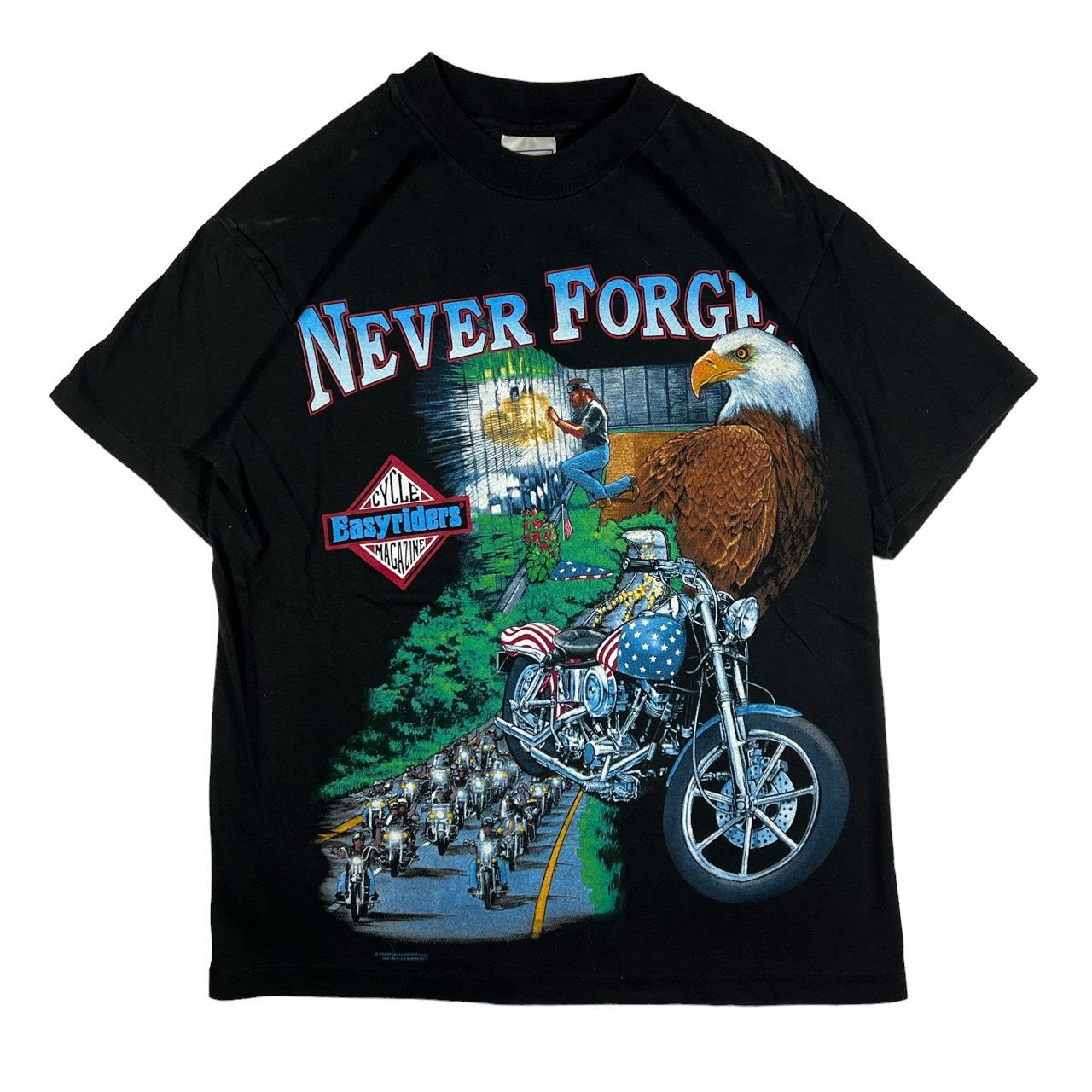 Vintage 1995 East Riders Biker Tee 📦 FREE... - Depop