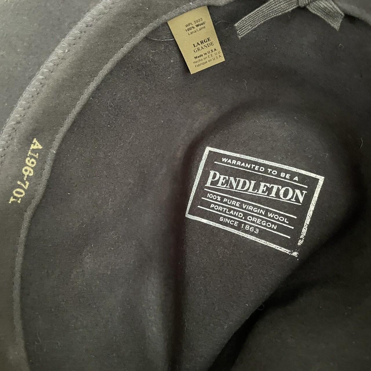 Pendleton Black Wool Felt Hat. In very good... - Depop