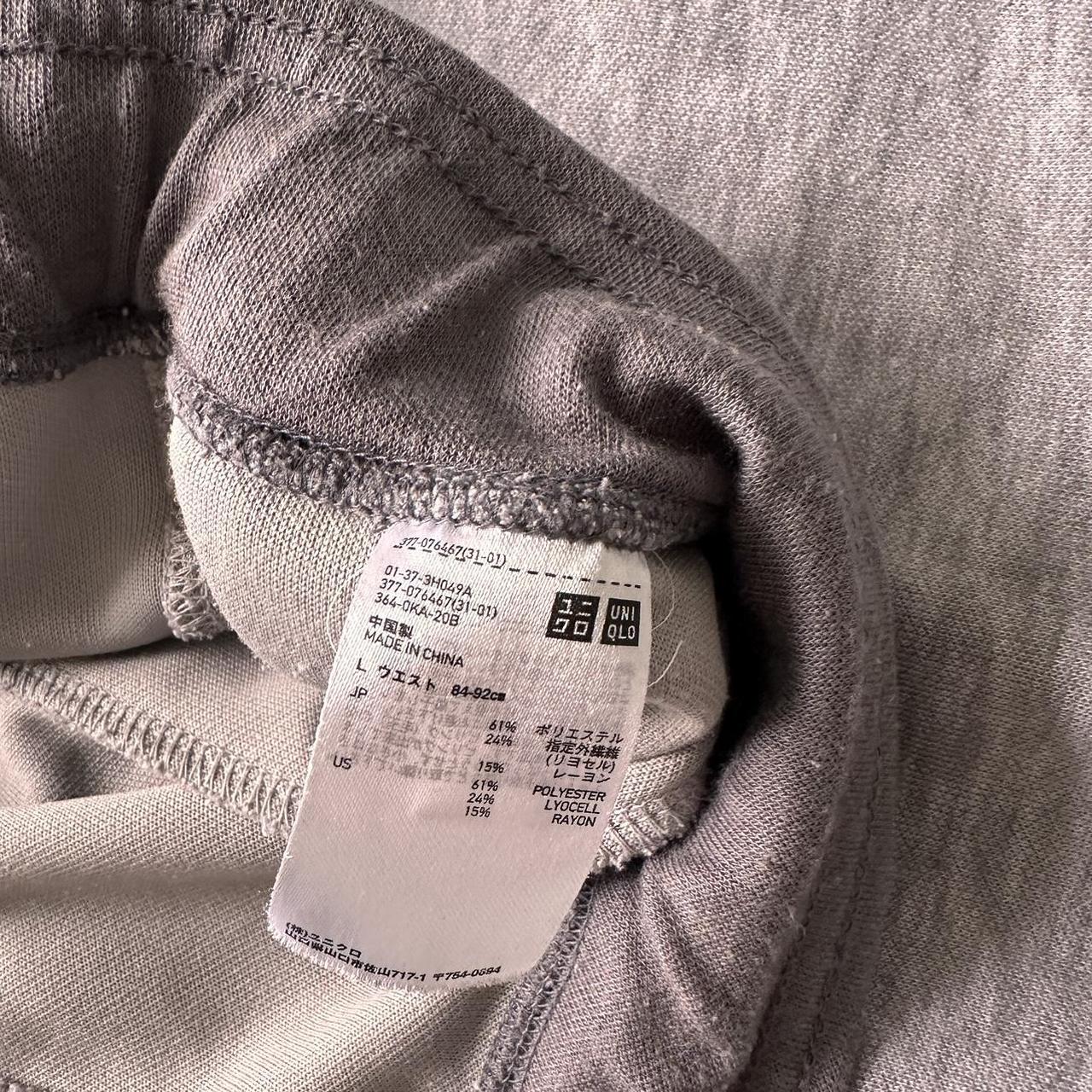 Uniqlo open leg/ straight leg sweatpants Cute... - Depop