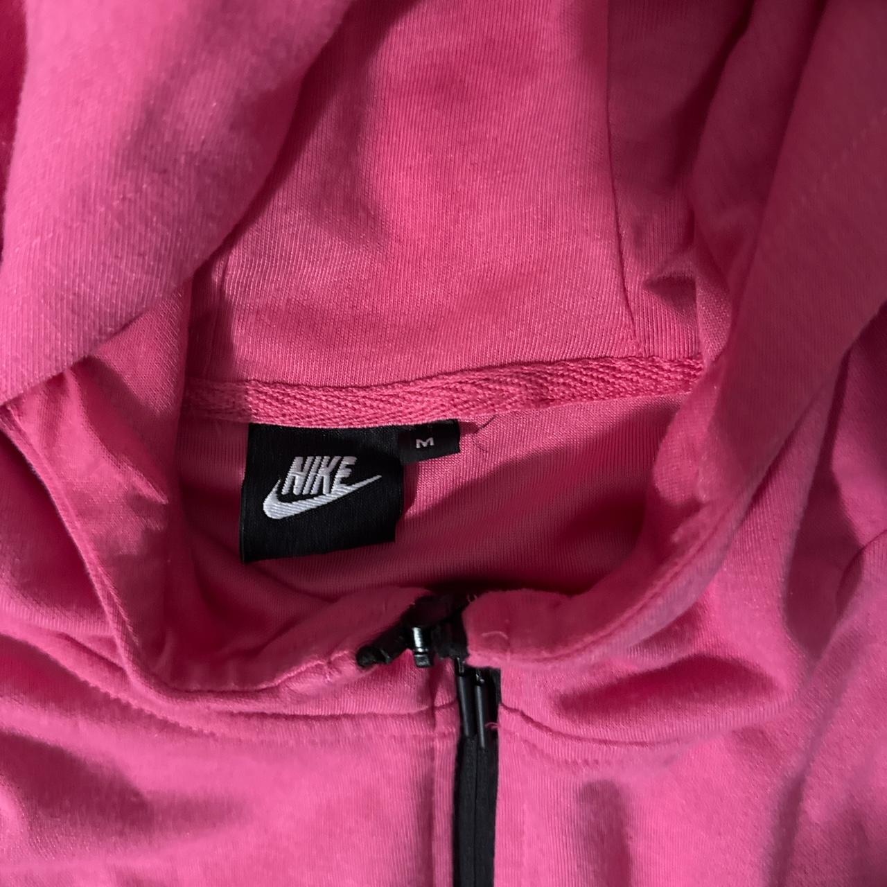 Pink Nike tech fleece hoodie | Depop