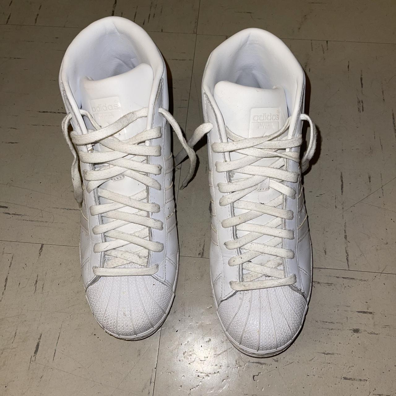 Adidas Superstar Hi-top NO BOX - Depop