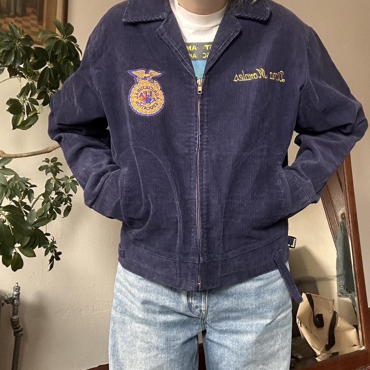 Vintage FFA (future farmers of America) jacket.... - Depop