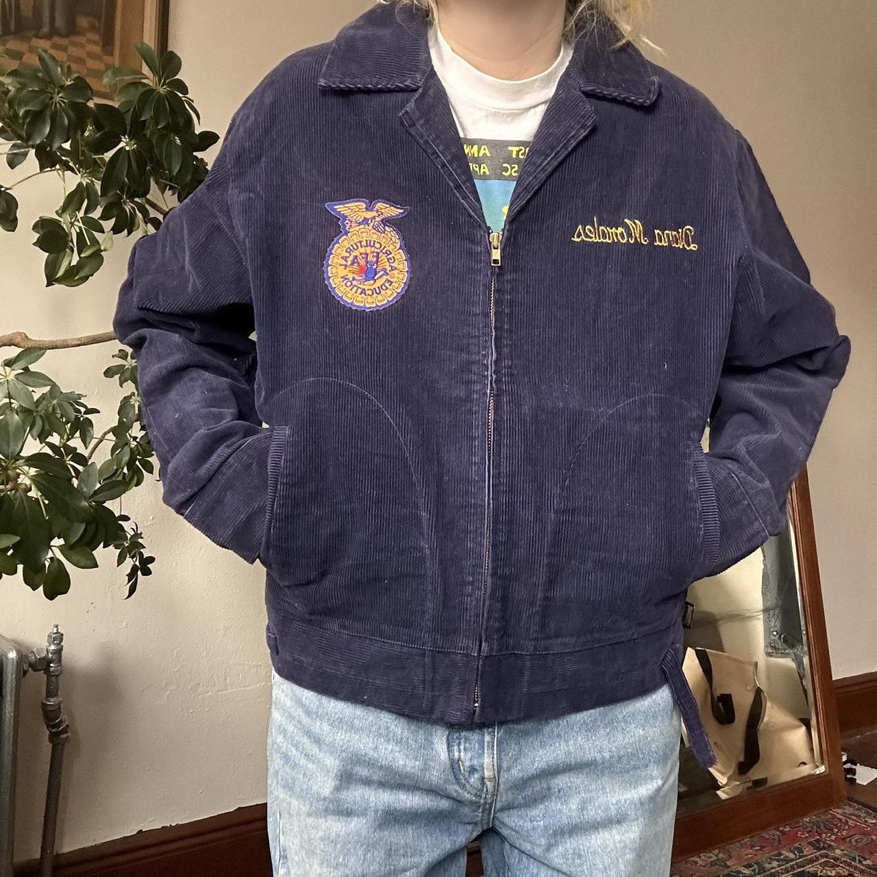 Vintage FFA (future farmers of America) jacket.... - Depop