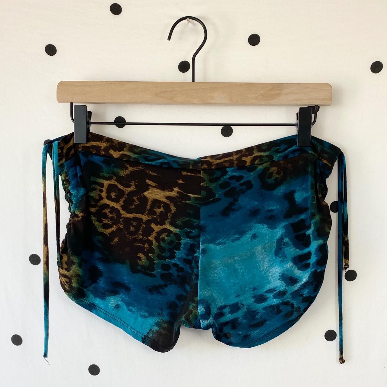 Vintage Multi Colored cheetah Print Micro... - Depop