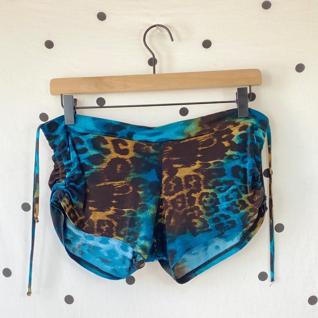 Vintage Multi Colored cheetah Print Micro... - Depop