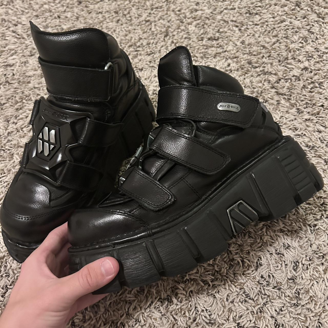new rock M-285-S41-42 us size 9/eu size 42 no flaws... - Depop