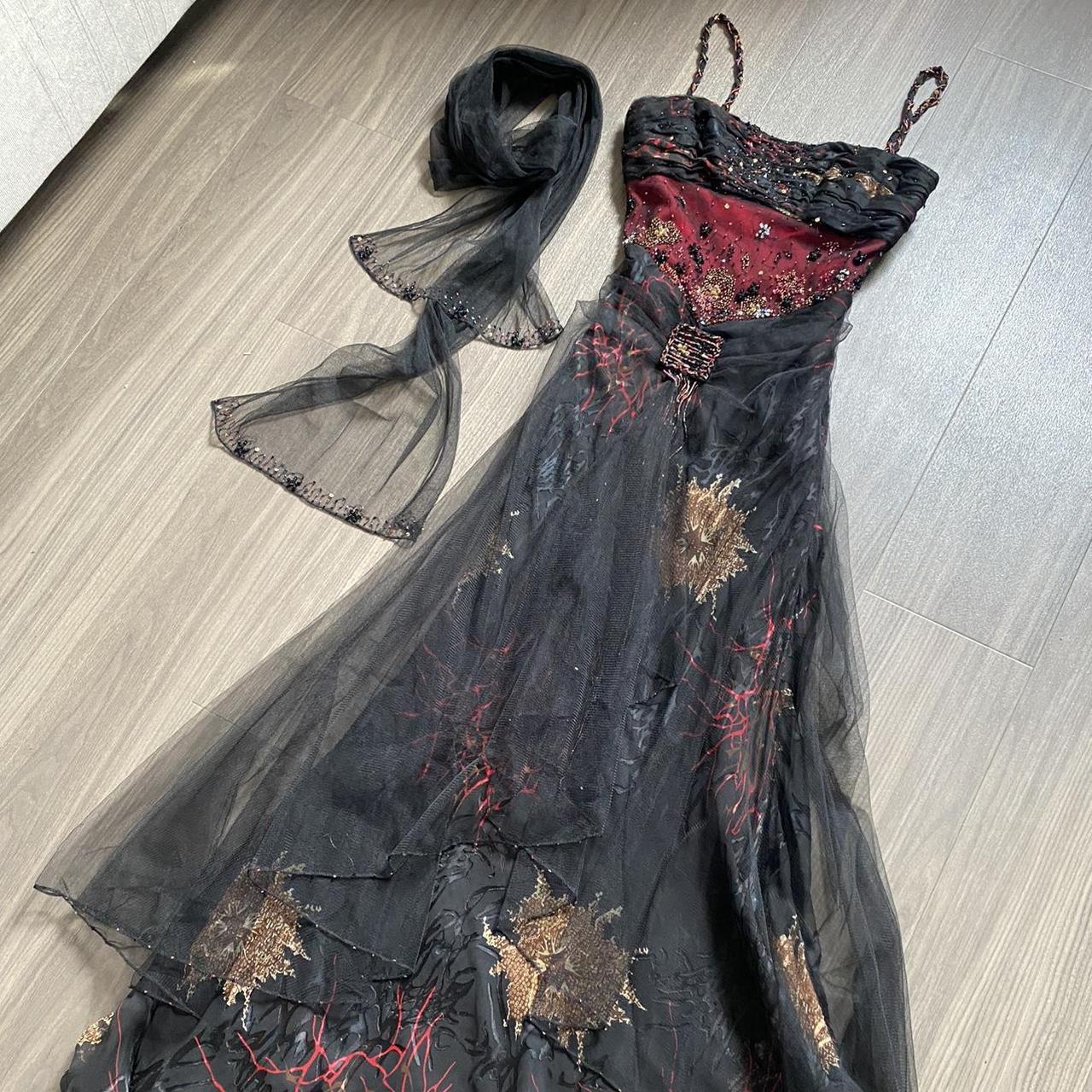 Dark Enchantress’ Spell🥀 vintage black gothic... - Depop