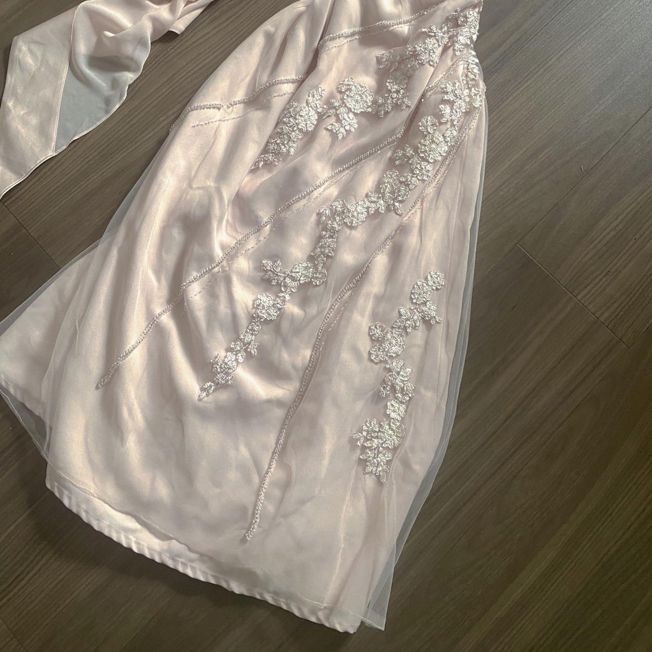 Ethereal Blush Allure stunning pale pink vintage... - Depop
