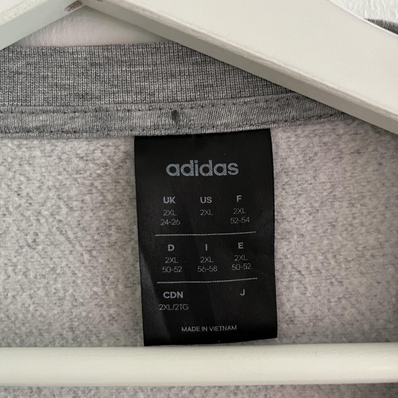 basic adidas sweater not very often worn it’s 2XL... - Depop