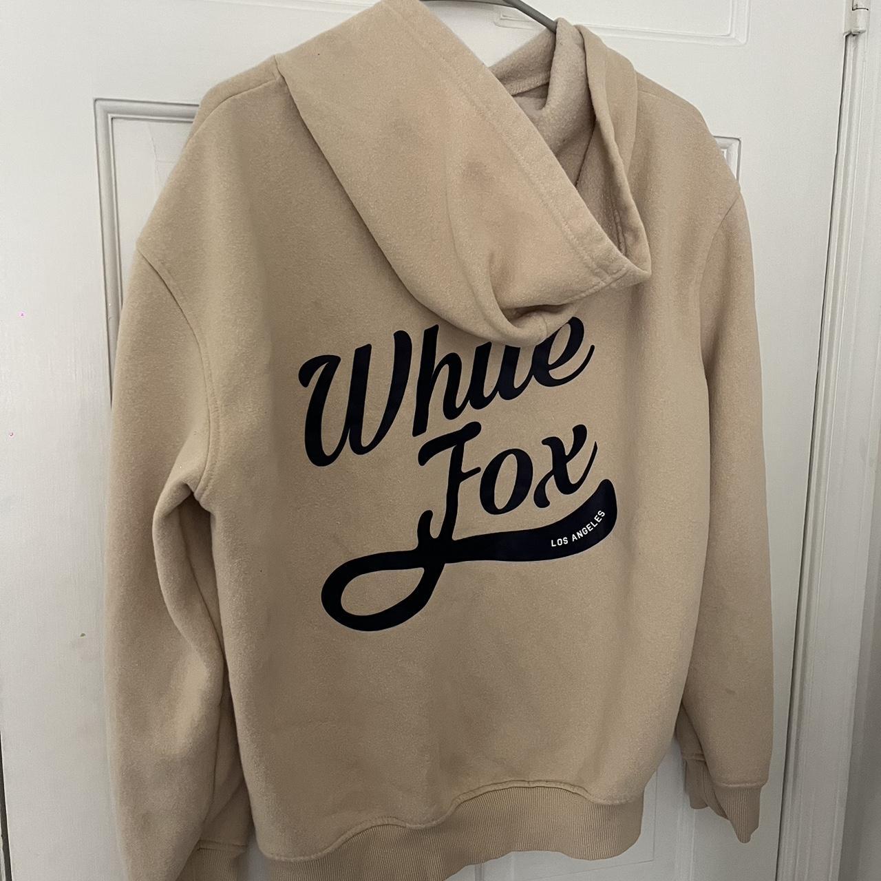 White fox sweat set top size m/l bottoms m good... - Depop