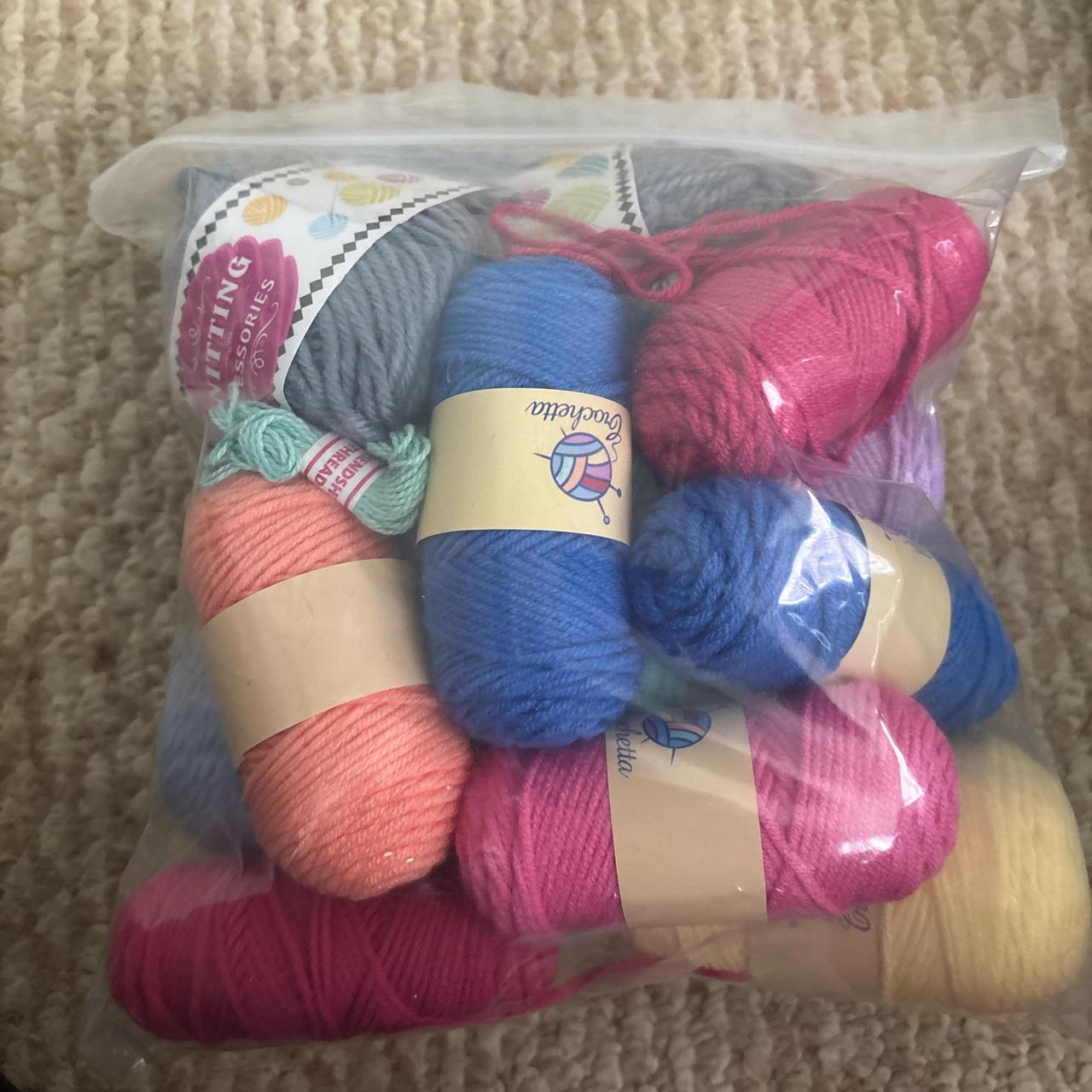 Crocheting yarn with instructions | Depop
