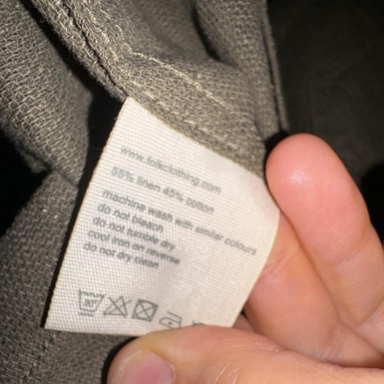 Folk linen blend chore jacket / overshirt - L BNWT... - Depop