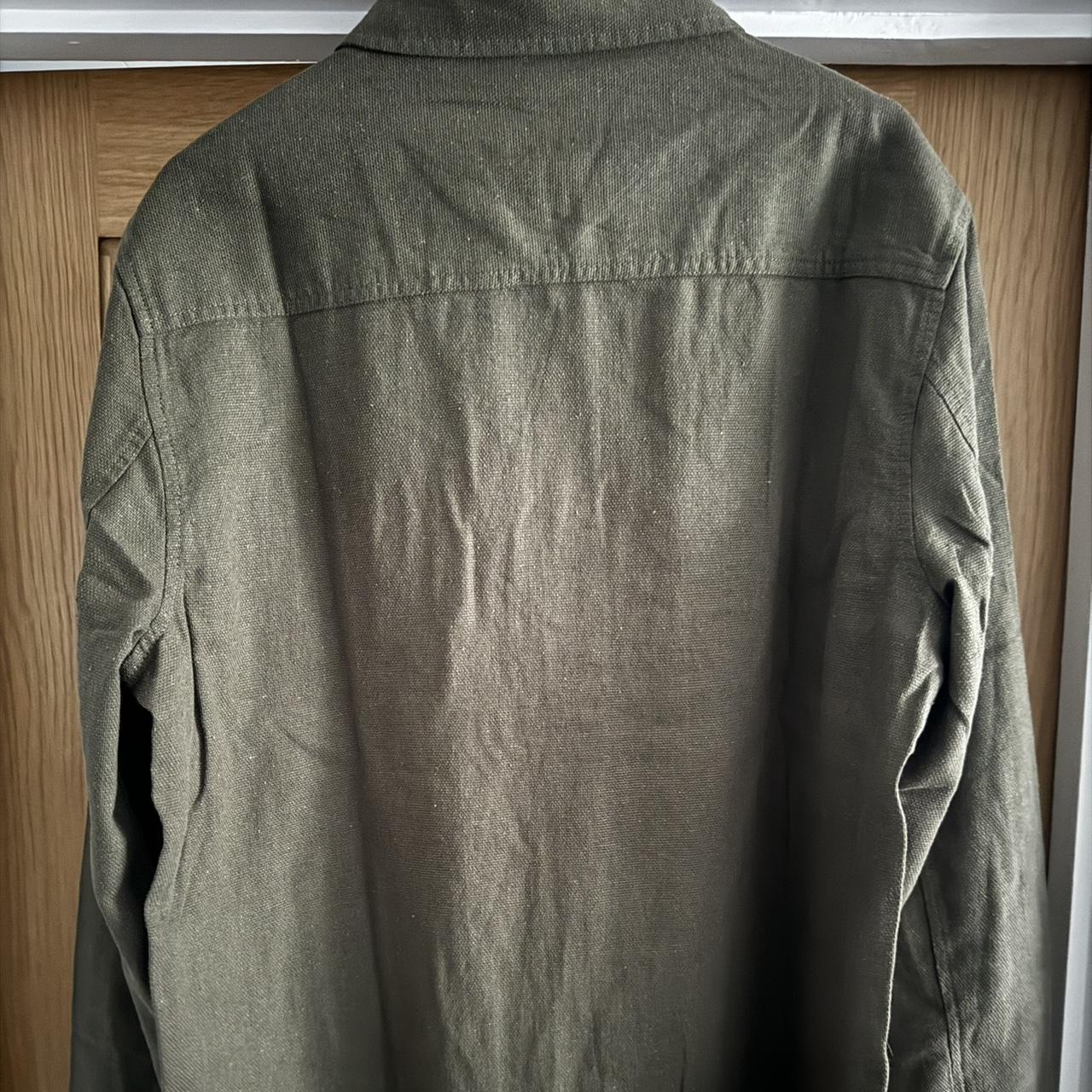 Folk linen blend chore jacket / overshirt - L BNWT... - Depop