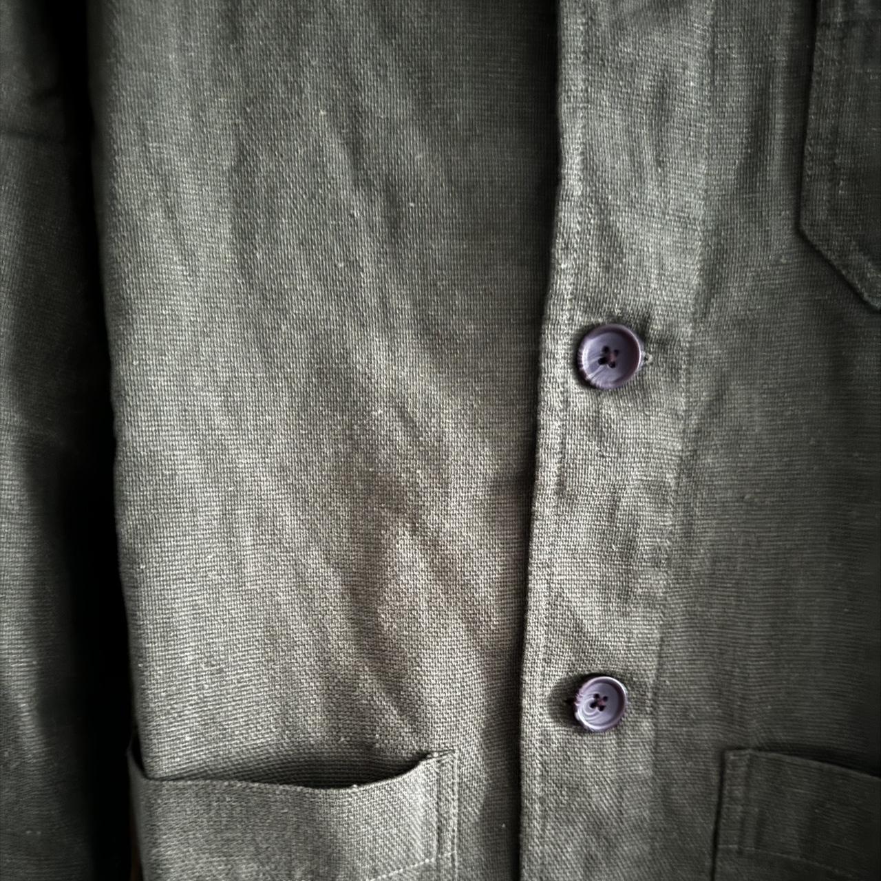 Folk linen blend chore jacket / overshirt - L BNWT... - Depop