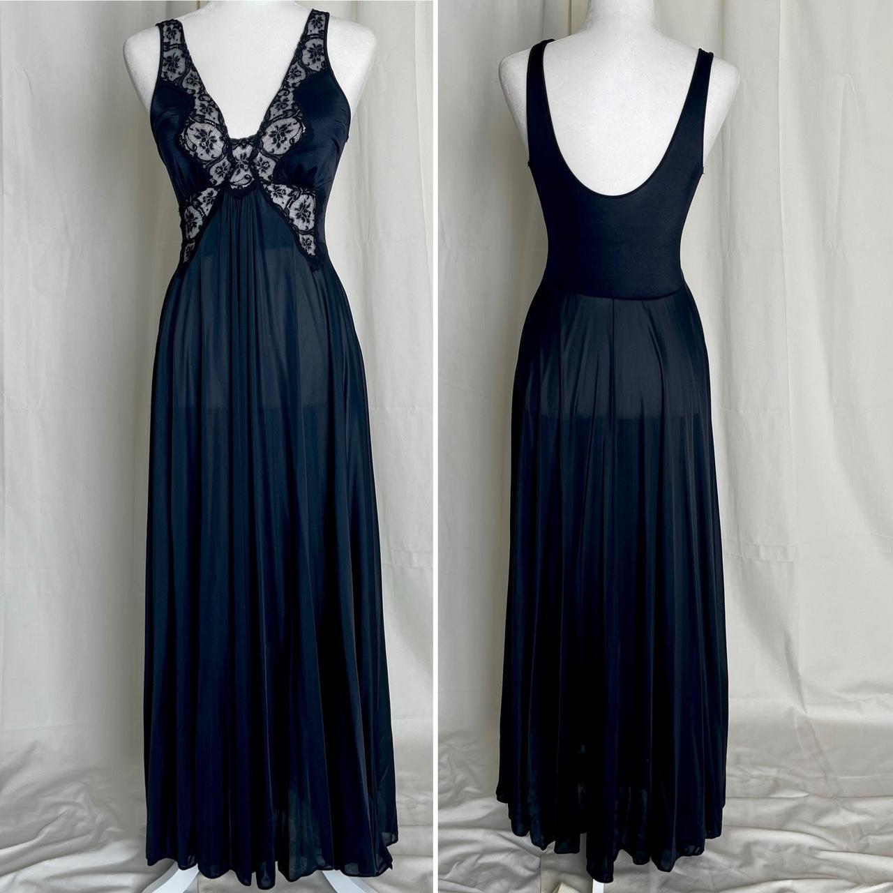 Olga Women's Black Dress | Depop