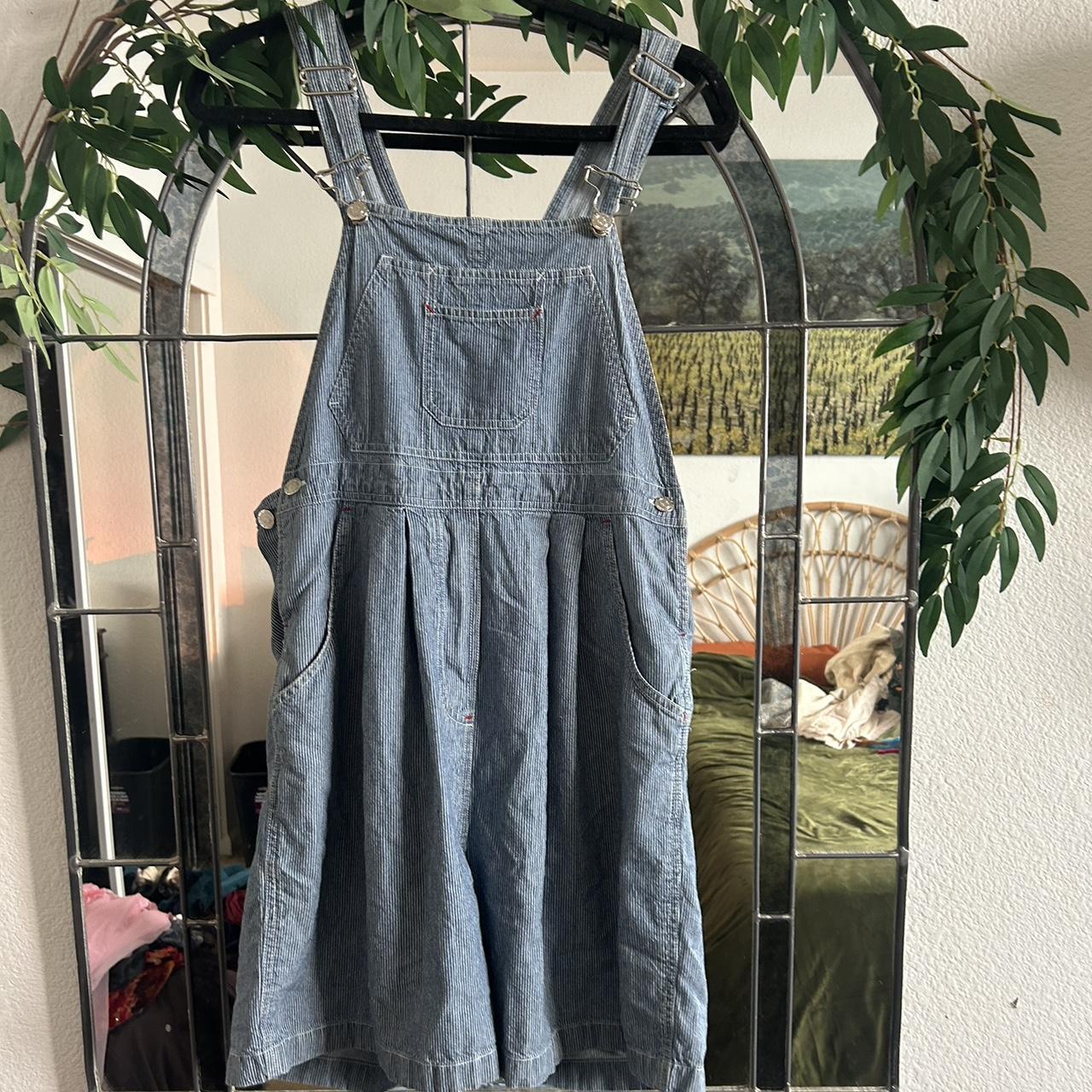 Sailor core vintage overall shorts. 🌊🐠🐳⛵️Adjustable... | Depop