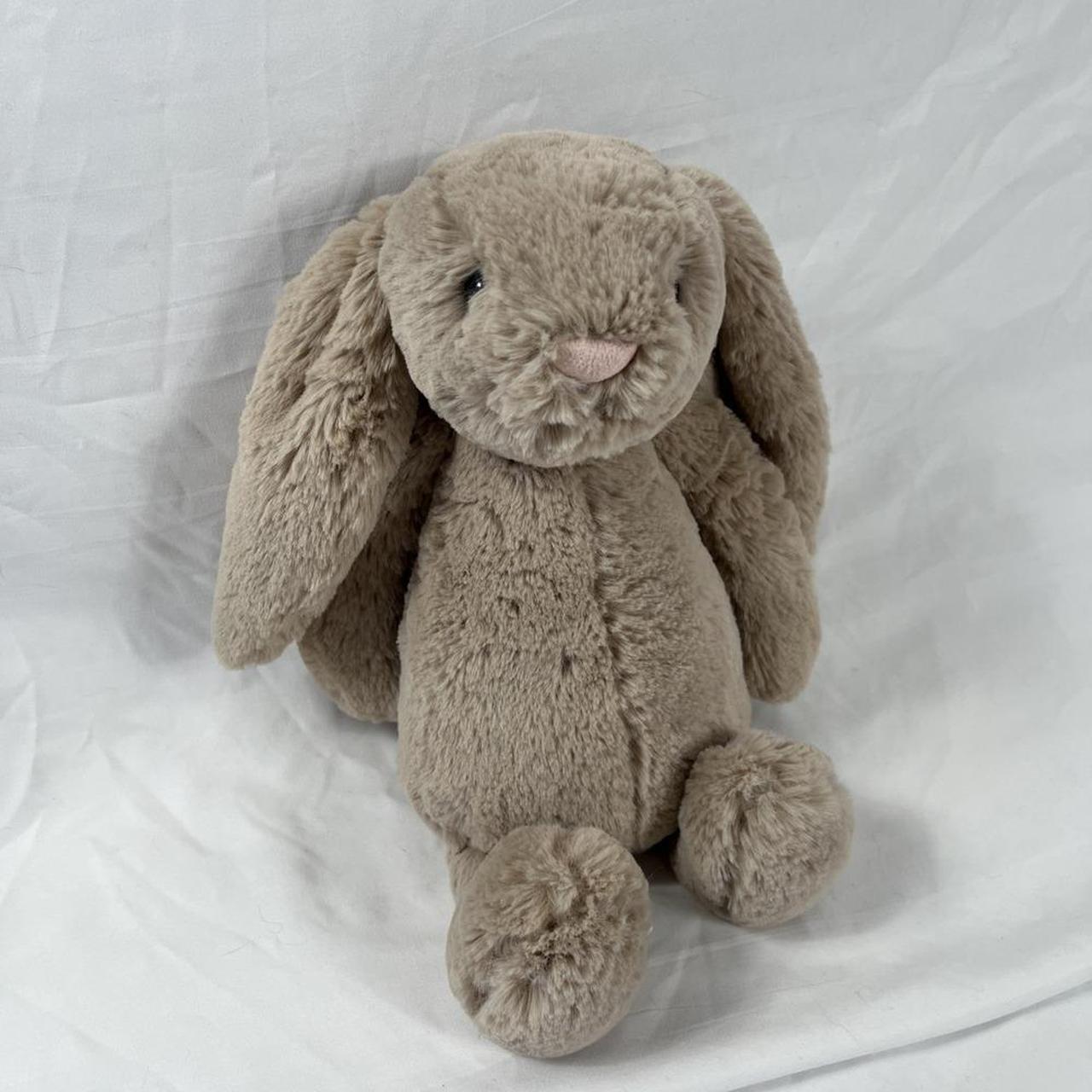 JELLYCAT BEIGE LARGE BASHFUL BUNNY RABBIT... | Depop