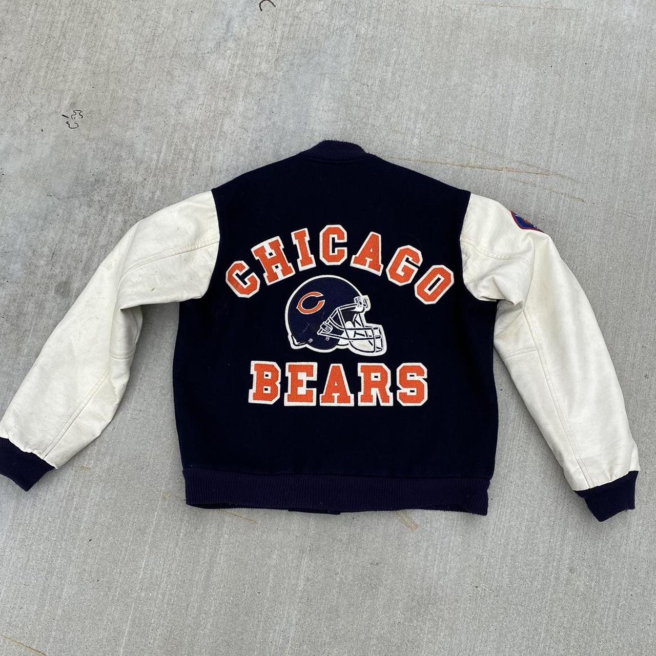Vintage Chalk Line Varsity jacket - Depop