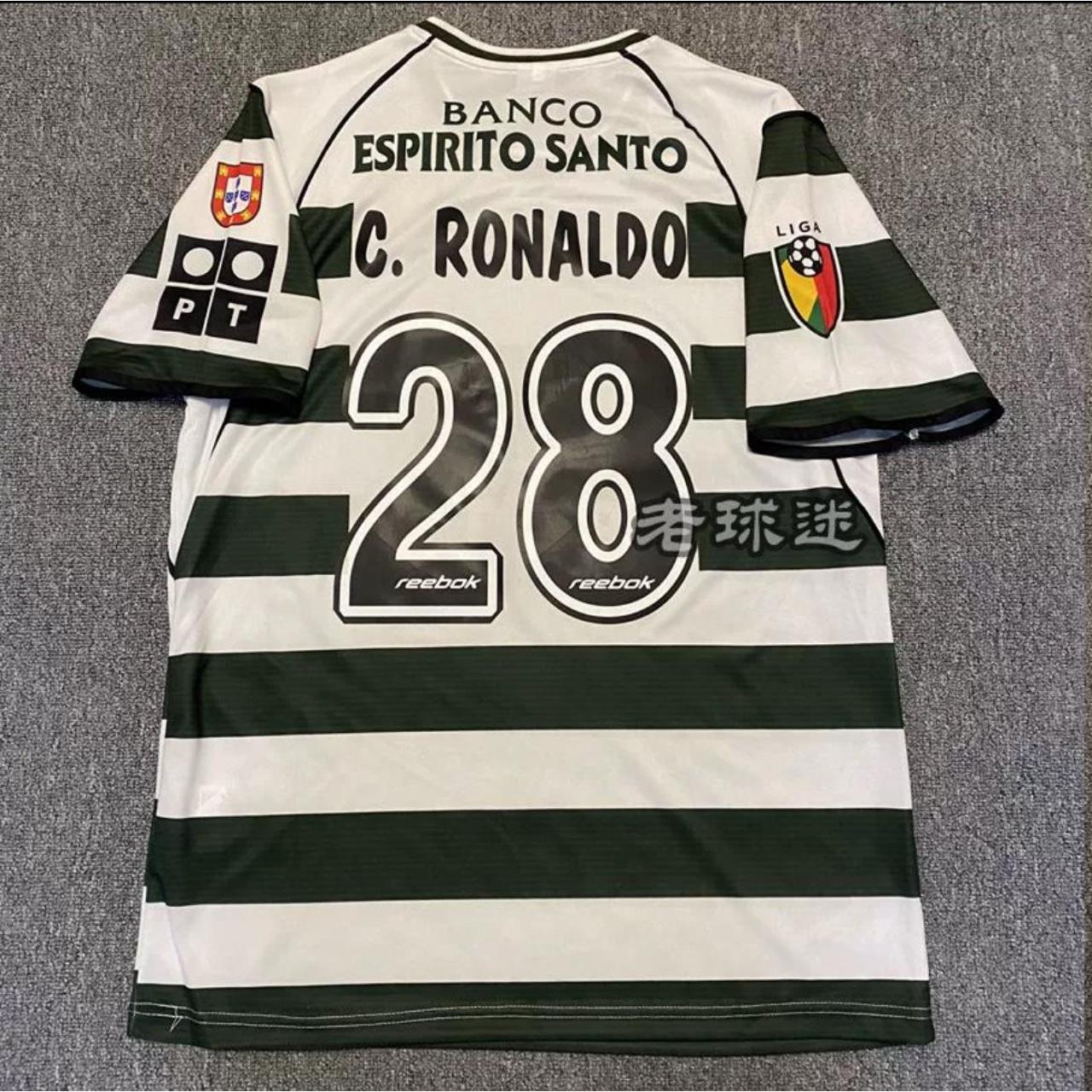 Sporting Lisbon Cristiano Ronaldo 28 shirt Size... - Depop