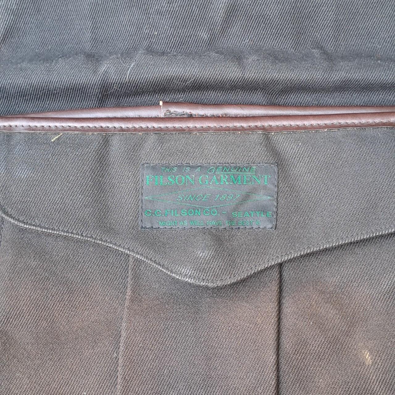 Vintage Filson Black Label twill satchel. Bag is in... - Depop