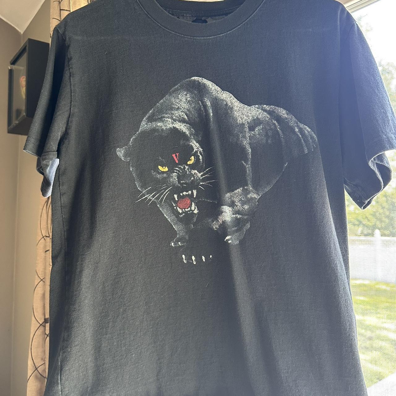 Black Panther Vlone, fits like a tight medium #vlone... - Depop