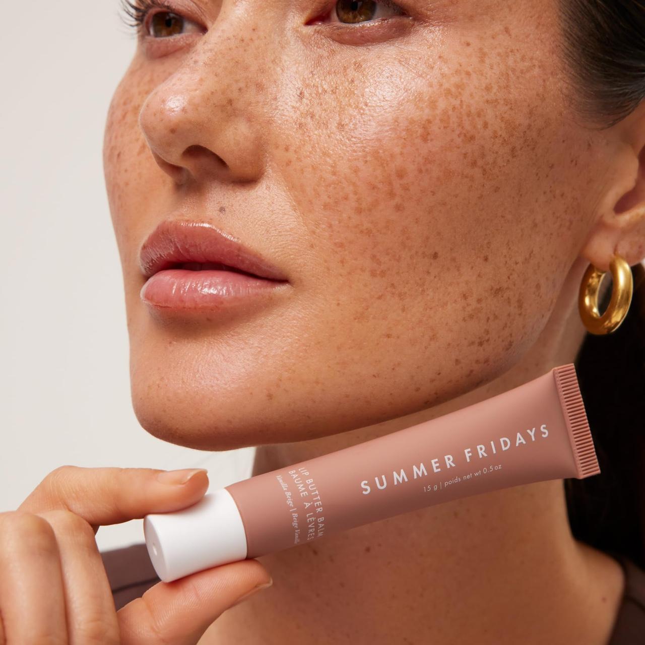 Summer Fridays Lip Butter Balm in Vanilla Beige... - Depop