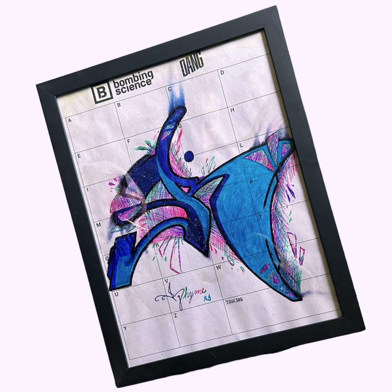 R Graffiti Piece Rythmós R Dimensions:... - Depop