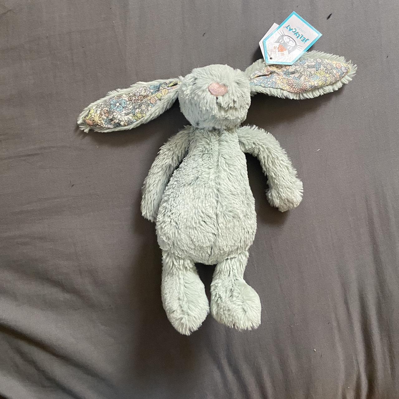 NWT Jellycat Small Blossom Sage Bunny Slightly... - Depop